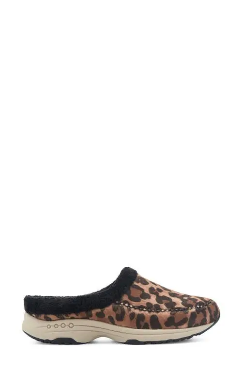 Easy Spirit Tslip Slip-on Sneaker - Leopard Brown