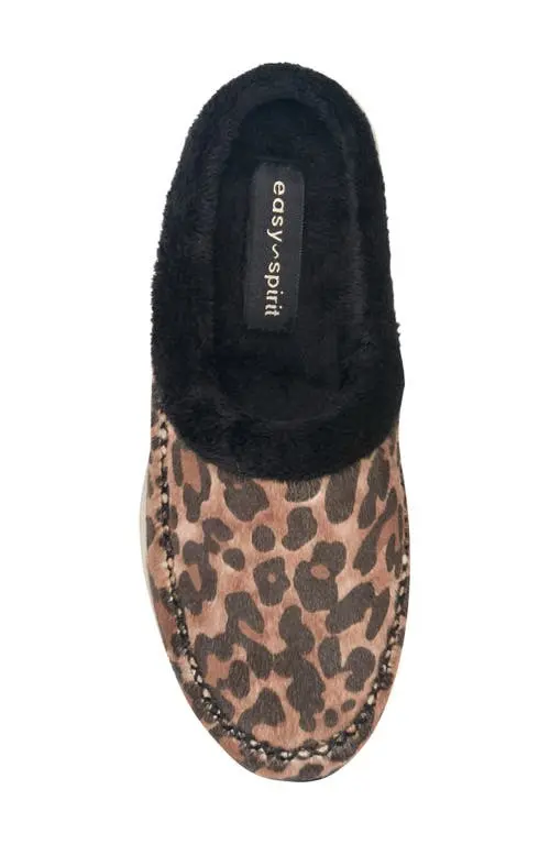 Easy Spirit Tslip Slip-on Sneaker - Leopard Brown