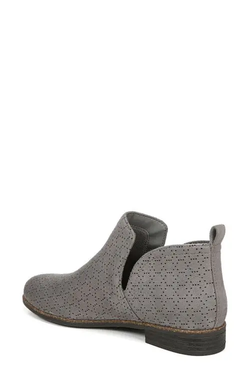Dr. Scholl'S Rate Perforated Bootie - Dark Shadow Perforated Fabric