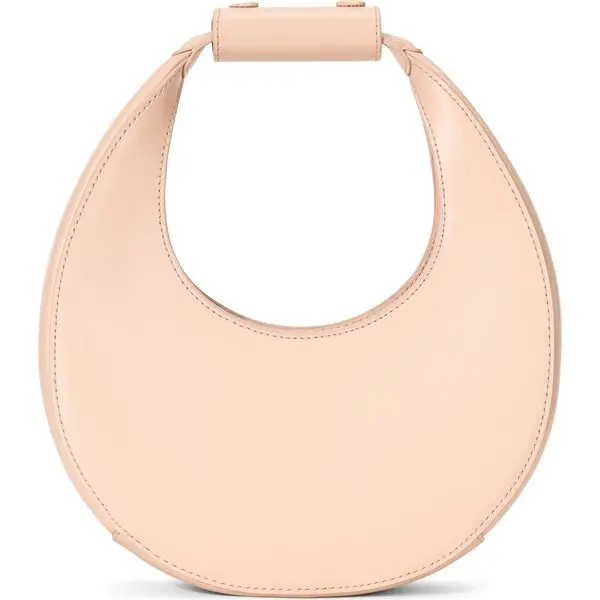 Staud Mini Moon Leather Bag - Blush