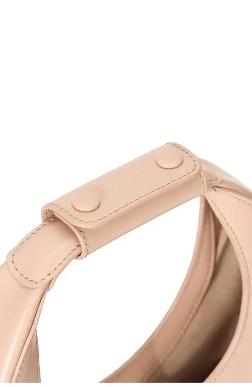 Staud Mini Moon Leather Bag - Blush