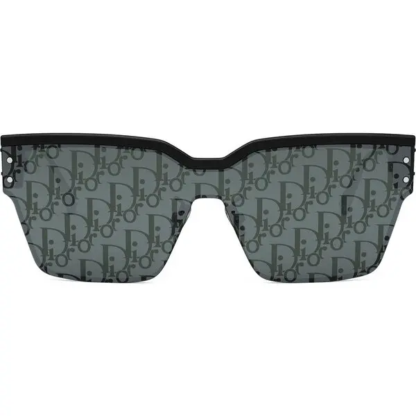 Dior Club M4u Sunglasses - Shiny Black/smoke Mirror