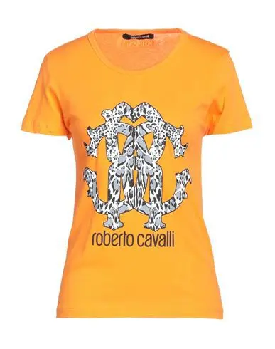 Roberto Cavalli Logo-print T-shirt - Orange
