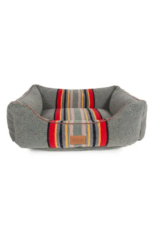 Pendleton Kuddler Dog Bed - Heather Green