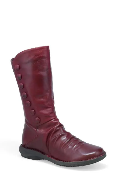 Miz Mooz Petrillo Leather Boots - Bordeaux