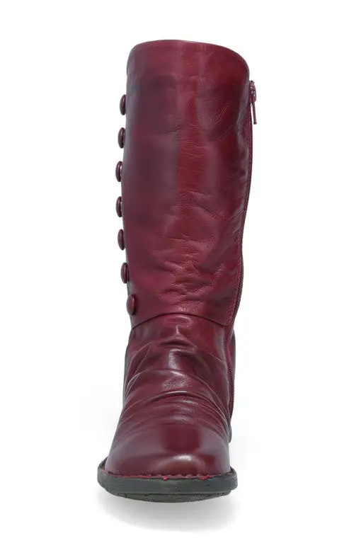 Miz Mooz Petrillo Leather Boots - Bordeaux