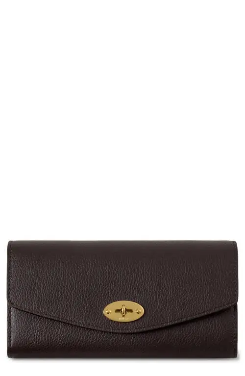 Mulberry Darley Leather Wallet - Ebony
