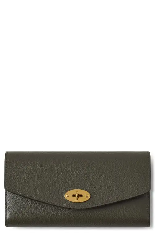 Mulberry Darley Leather Wallet - Juniper Green