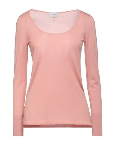 FERRAGAMO Virgin Wool Sweater - Pink