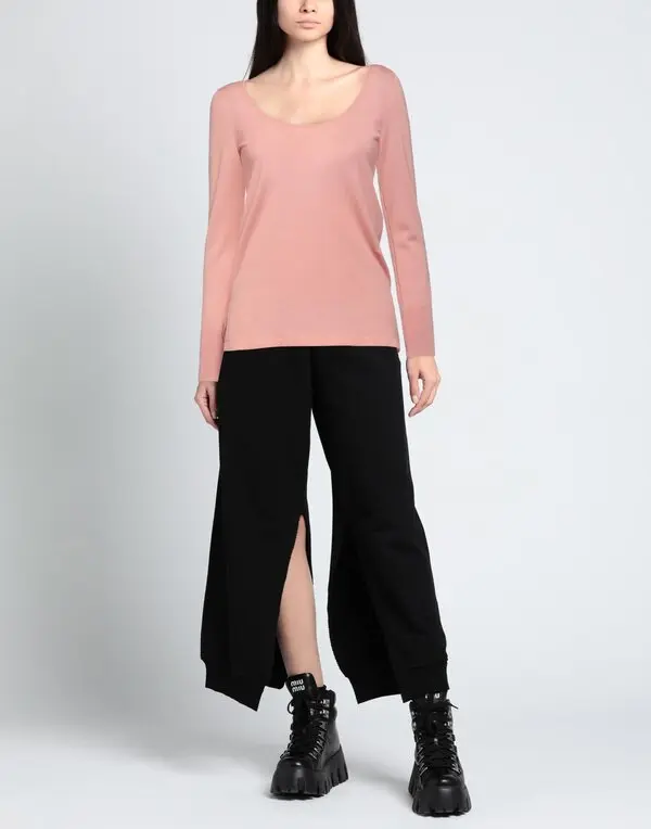 FERRAGAMO Virgin Wool Sweater - Pink