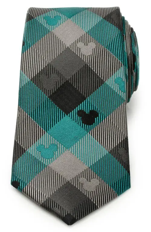CUFFLINKS, INC. Diamond Plaid Neck Tie - Teal