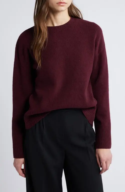 & Other Stories Crewneck Sweater - Red Dark