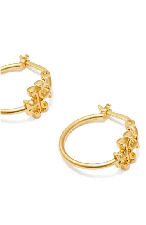 Tory Burch Eleanor Small Hoop Earrings