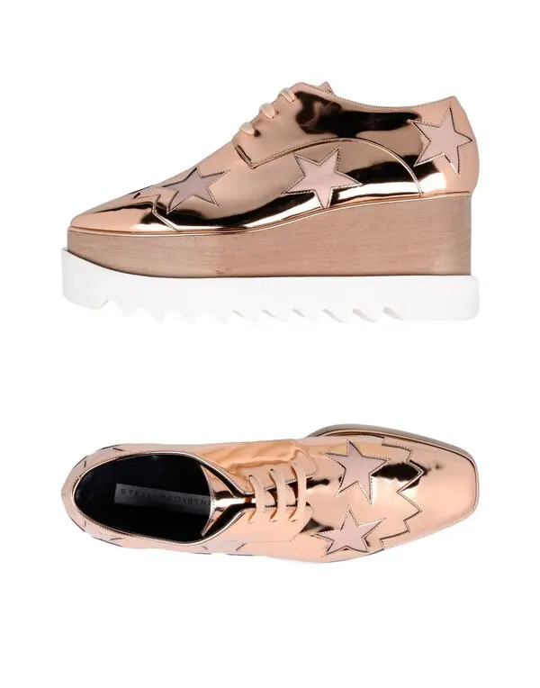 Stella McCartney Lace-up Wedge Shoes