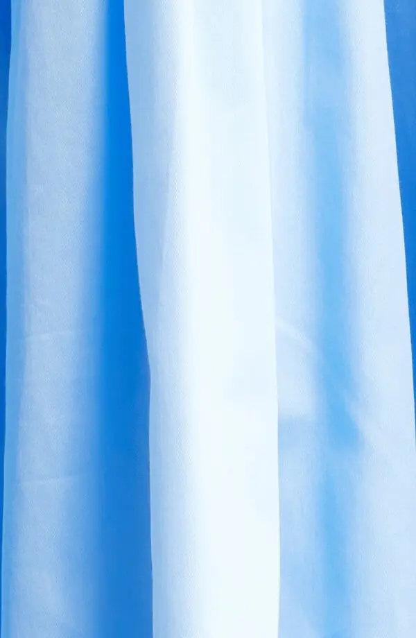 Aje Falling Water Puff Sleeve Cotton Midi Dress