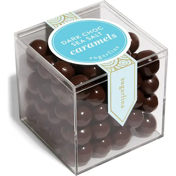 SUGARFINA Dark Chocolate S Candy Cube - Sea Salt Caramel