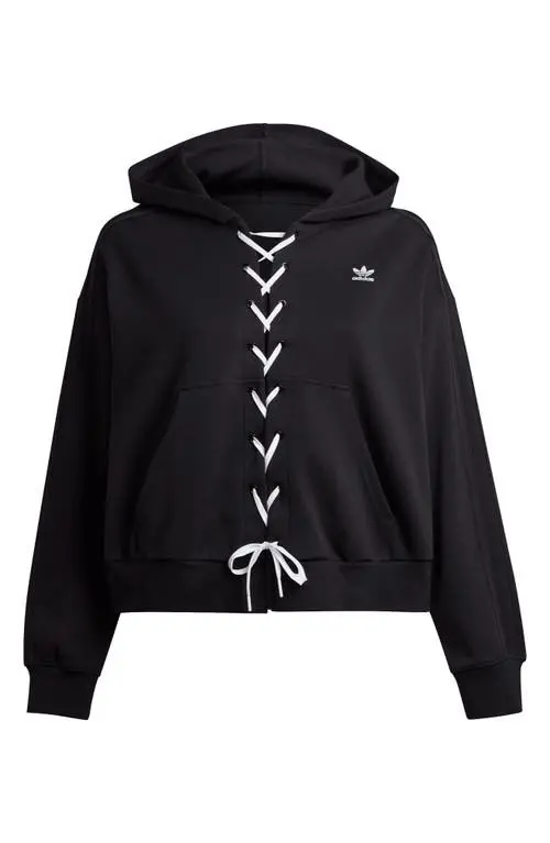 Adidas Always Original Lace Up Hoodie