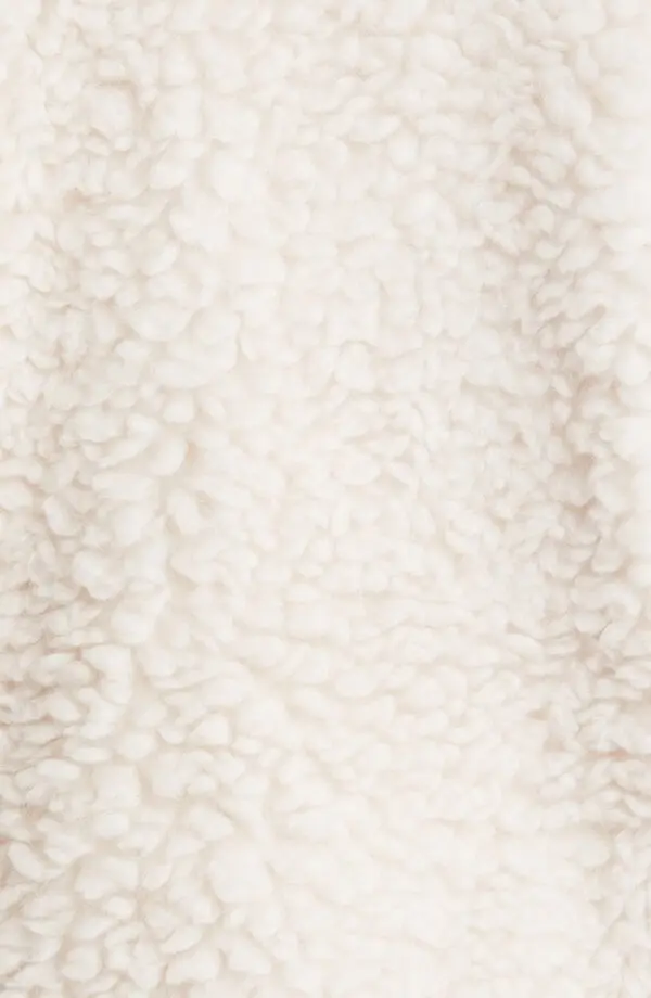 Vero Moda Elvira Faux Shearling Jacket - Oatmeal