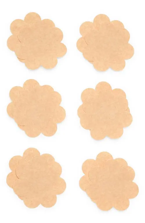 Fashion Forms Silicone Breast Petals Pack Of 6 - Nude
