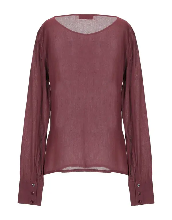 TRUSSARDI Woven Top - Red