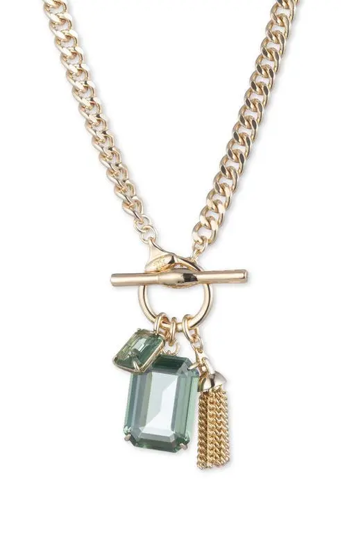 Ralph Lauren Erinite Charm Toggle Necklace