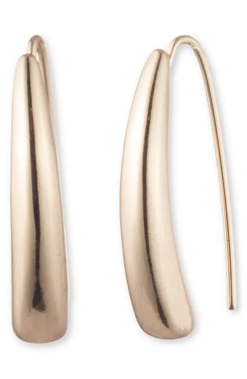 Ralph Lauren Horne Drop Earrings - Gold