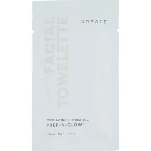 NUFACE® Prep-n-glow® Facial Towelettes - No Color