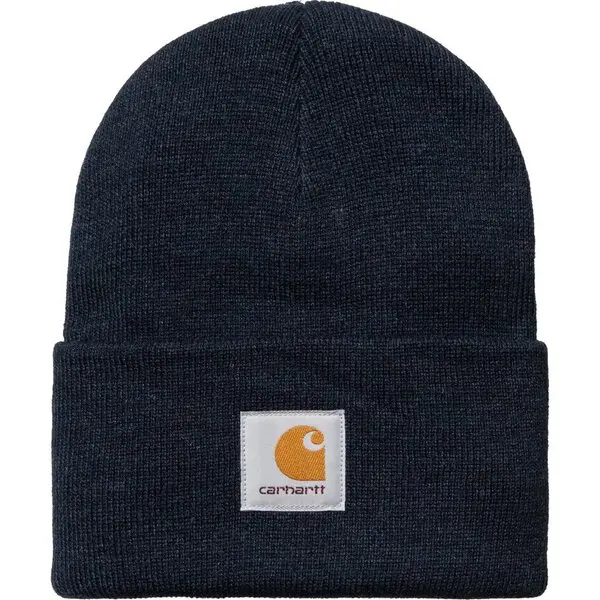 Carhartt Work In Progress Heather Knit Watch Hat - Dark Navy Heather