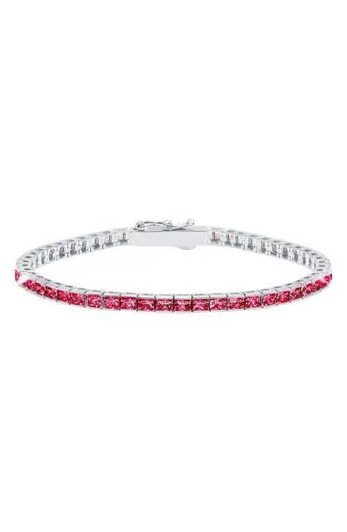 CRISLU Tennis Bracelet - Ruby