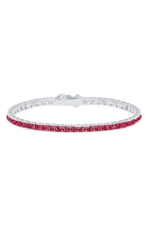 CRISLU Tennis Bracelet - Ruby