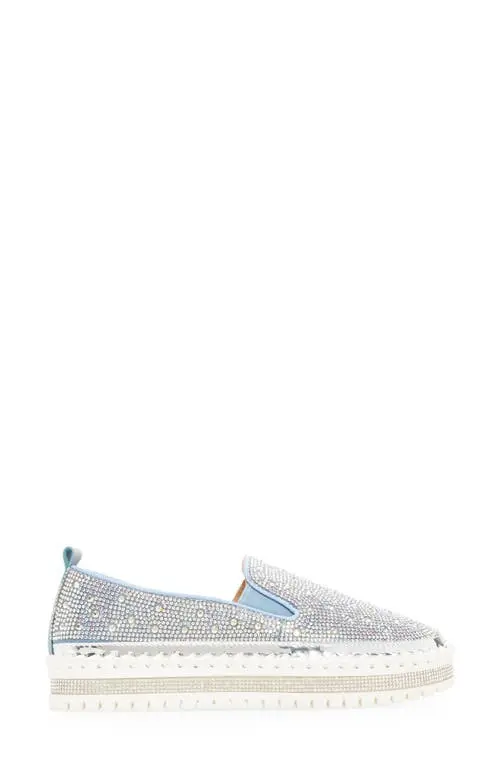 AZALEA WANG Rhinestone Sneakers