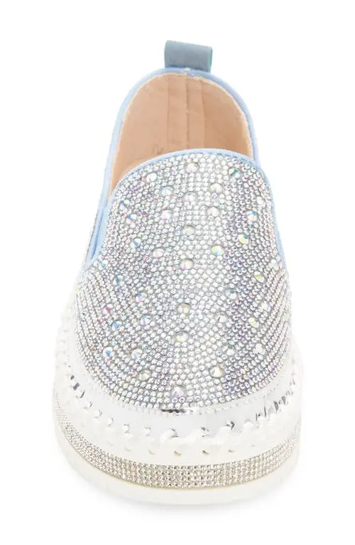 AZALEA WANG Rhinestone Sneakers