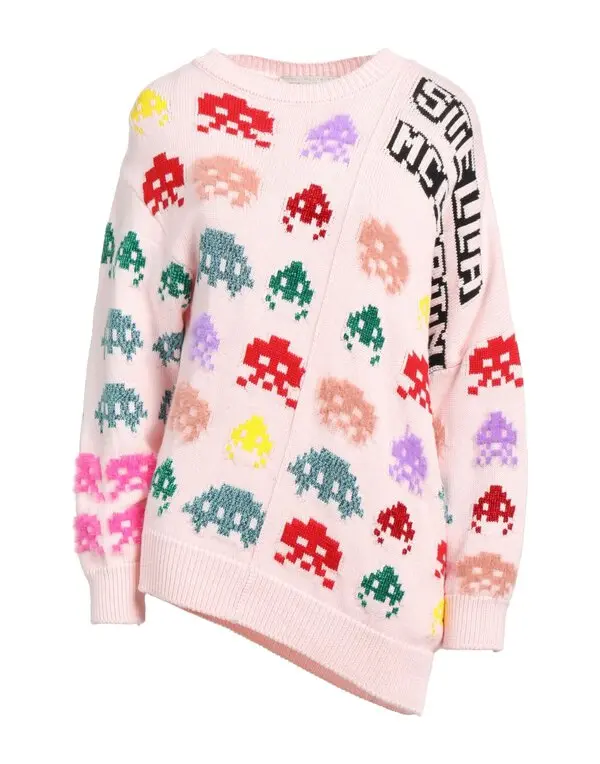 Stella McCartney Knitted Sweater With Multicolor Pattern