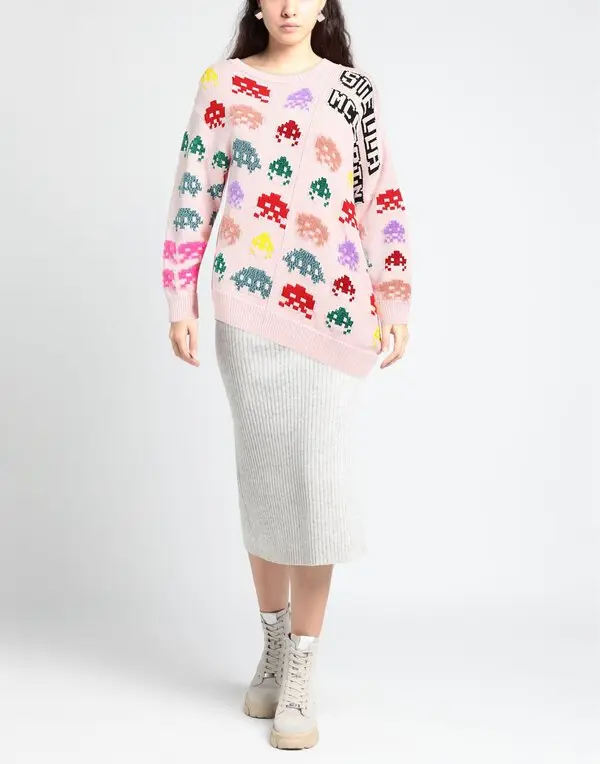 Stella McCartney Knitted Sweater With Multicolor Pattern