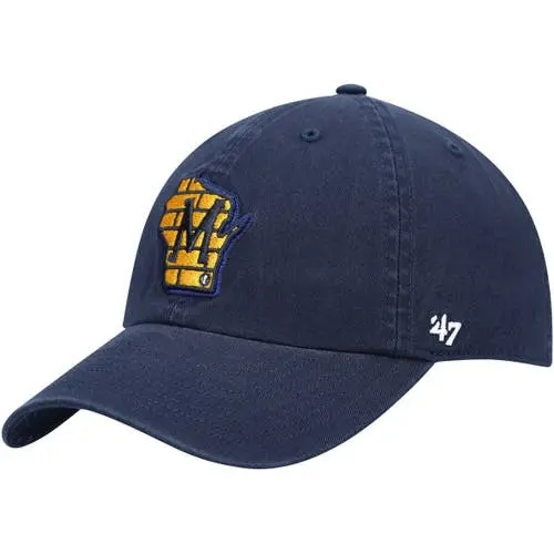 '47 Milwaukee Brewers Clean Up Adjustable Hat