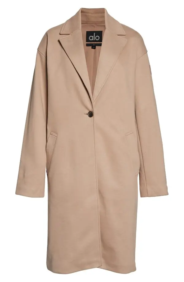Alo Yoga Vip Trench Blazer - Taupe | Editorialist