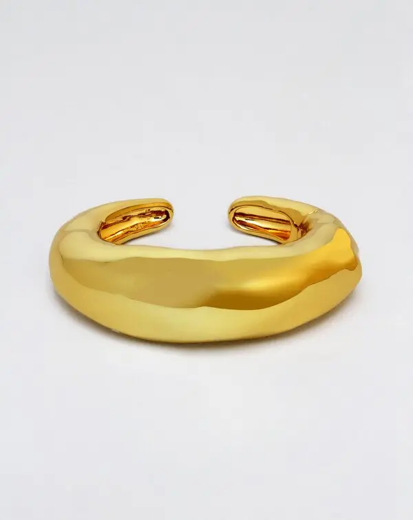 Alexis Bittar Large Molten Hinged Cuff