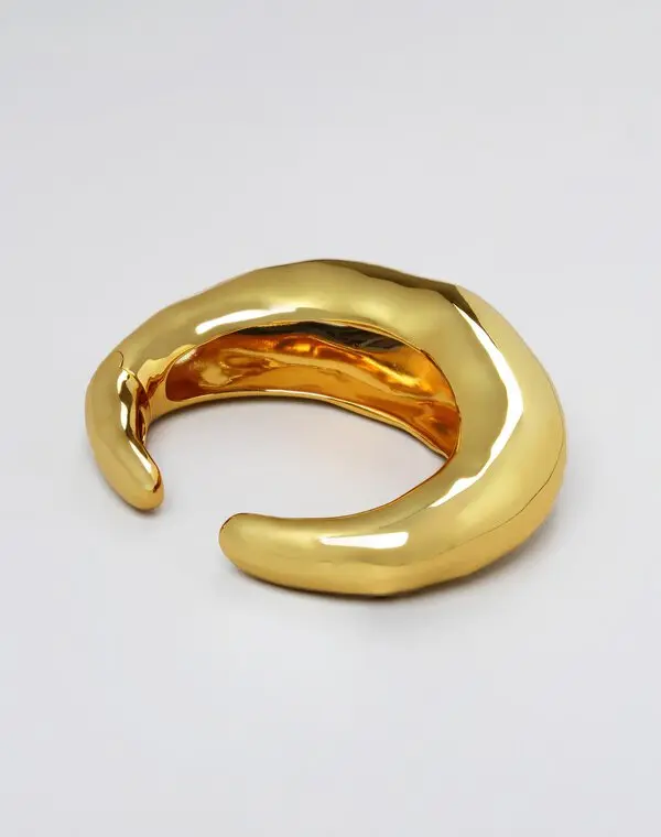 Alexis Bittar Large Molten Hinged Cuff
