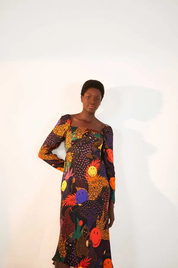 Farm Rio Midi Dress