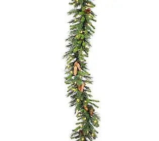 VICKERMAN 9' X 14' Cheyenne Garland By - One-color