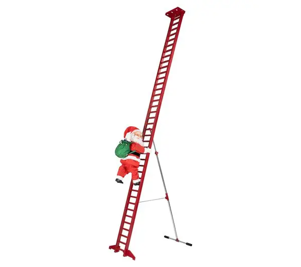 MR. CHRISTMAS 10' Outdoor Climbing Santa