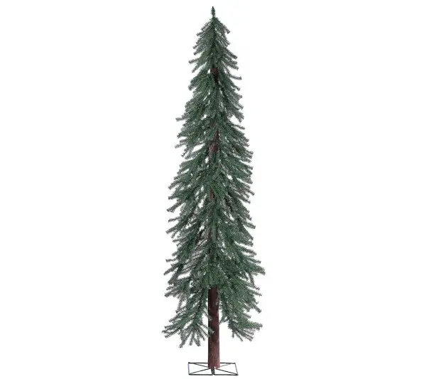 GERSON INTERNATIONAL 7' Unlit Alpine Tree With 961 Tips - One-color