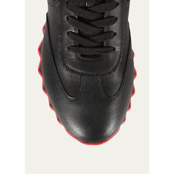 CHRISTIAN LOUBOUTIN Loubishark Leather Runner Sneakers