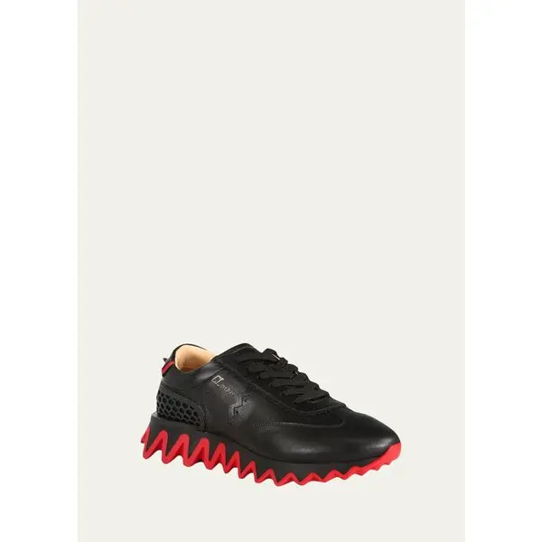 CHRISTIAN LOUBOUTIN Loubishark Leather Runner Sneakers
