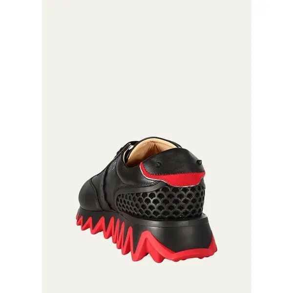 CHRISTIAN LOUBOUTIN Loubishark Leather Runner Sneakers