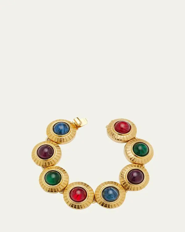 BEN-AMUN Round Stone Bracelet