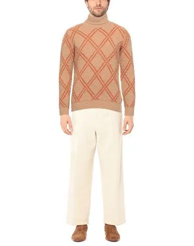 DANIELE ALESSANDRINI Turtleneck Sweater - Beige