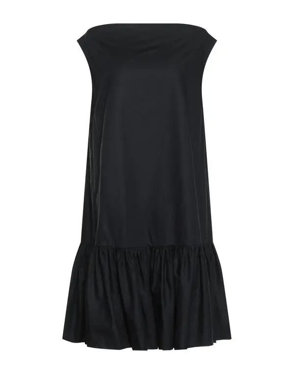 L' AUTRE CHOSE Mini Cotton Dress - Black