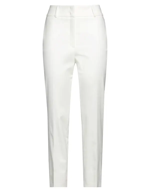 Peserico Tapered Leg Trousers - White