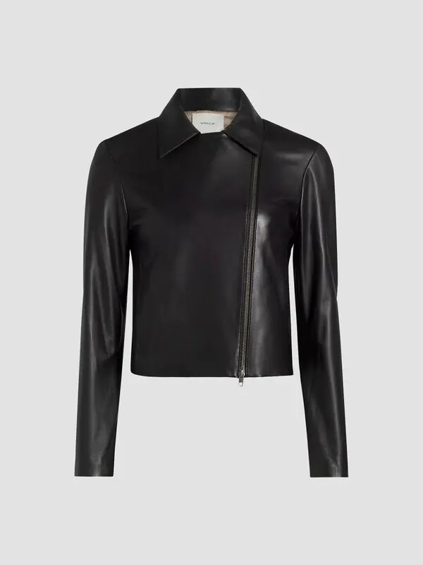 Vince Leather Moto Jacket